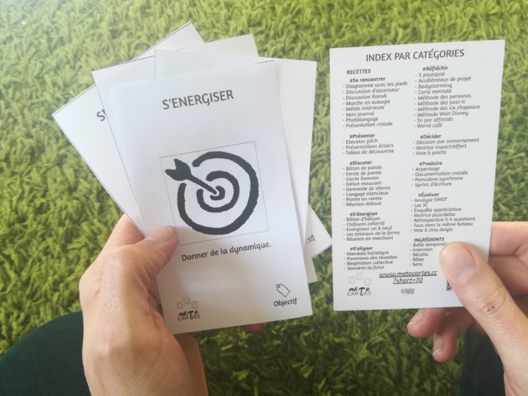 Des cartes objectifs pour mieux Faire Ensemble – Métacartes