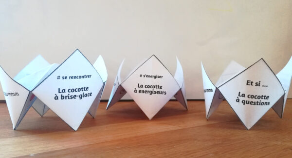 Modèles de cocottes en papiers – Métacartes